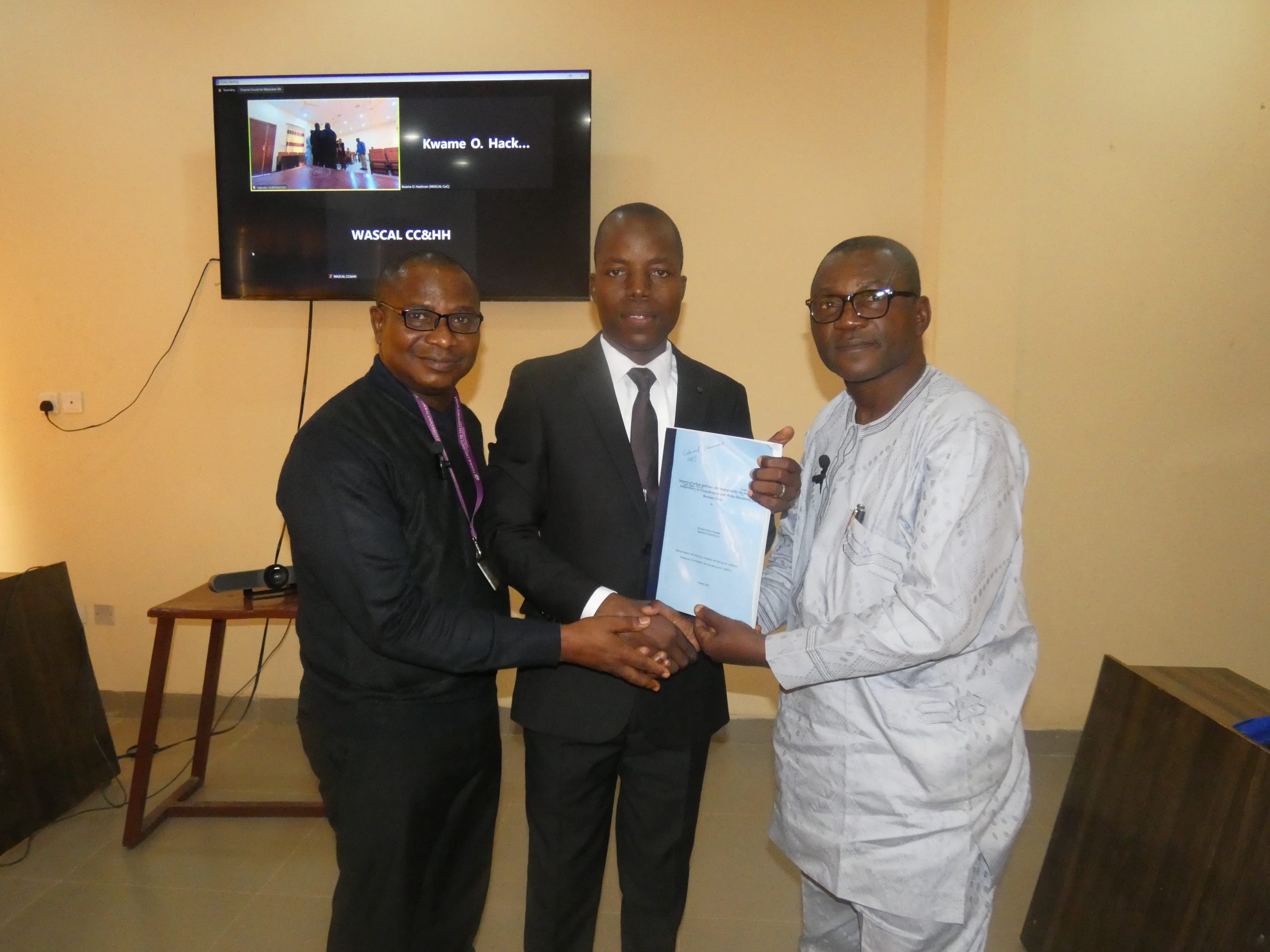 Celebrating the Success of Ouedraogo Valentin's PhD External Defense | WASCAL CC&HH