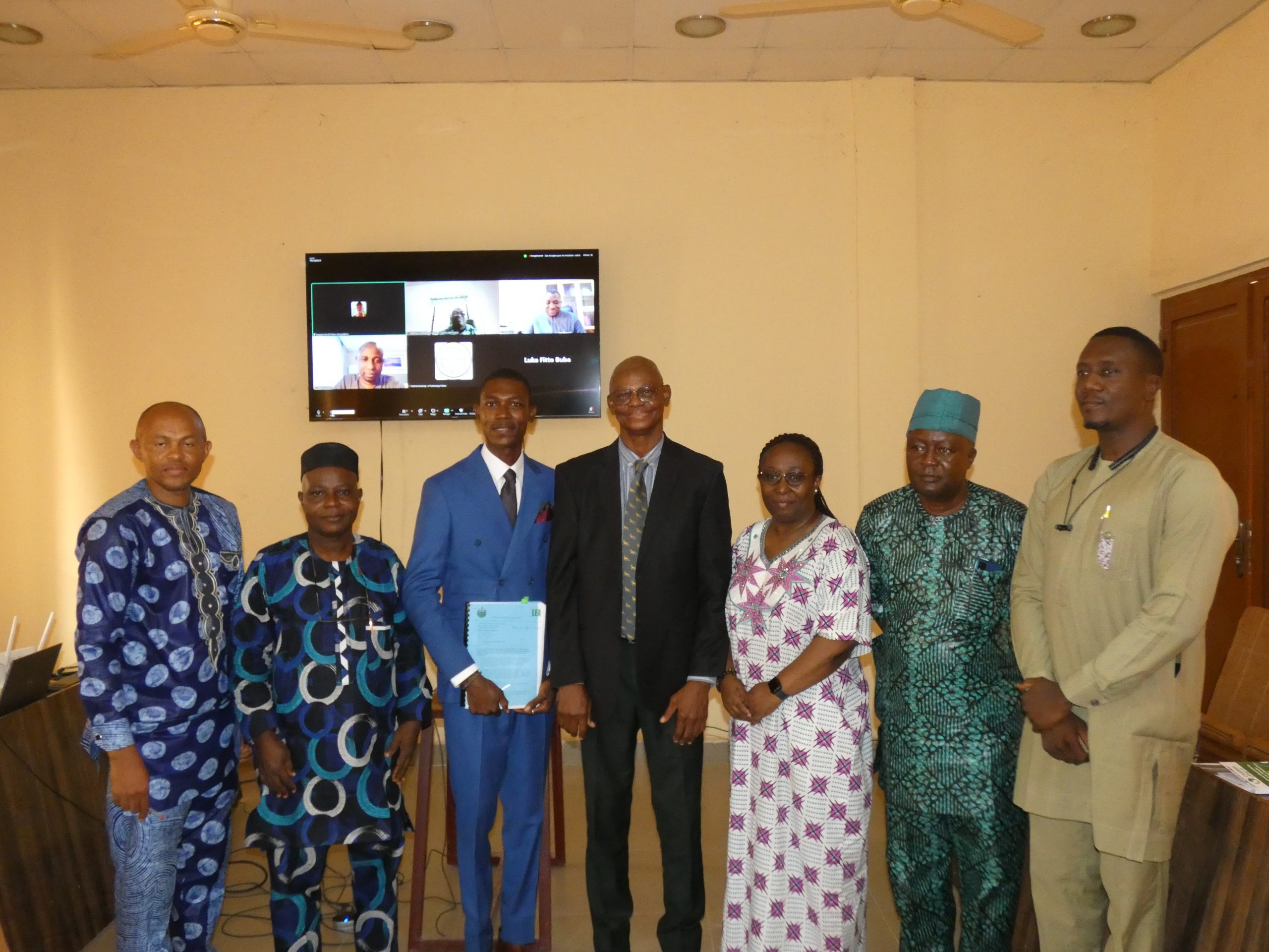 Celebrating the Successful PhD Defense of AHOUANDJINOU, ENAGNON BENOIT OLIVIER of Batch 5 PhD ...